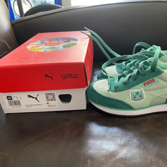 Puma | Shoes | Puma Pokmon Future Rider Bulbasaur Ps Kids 2c | Poshmark